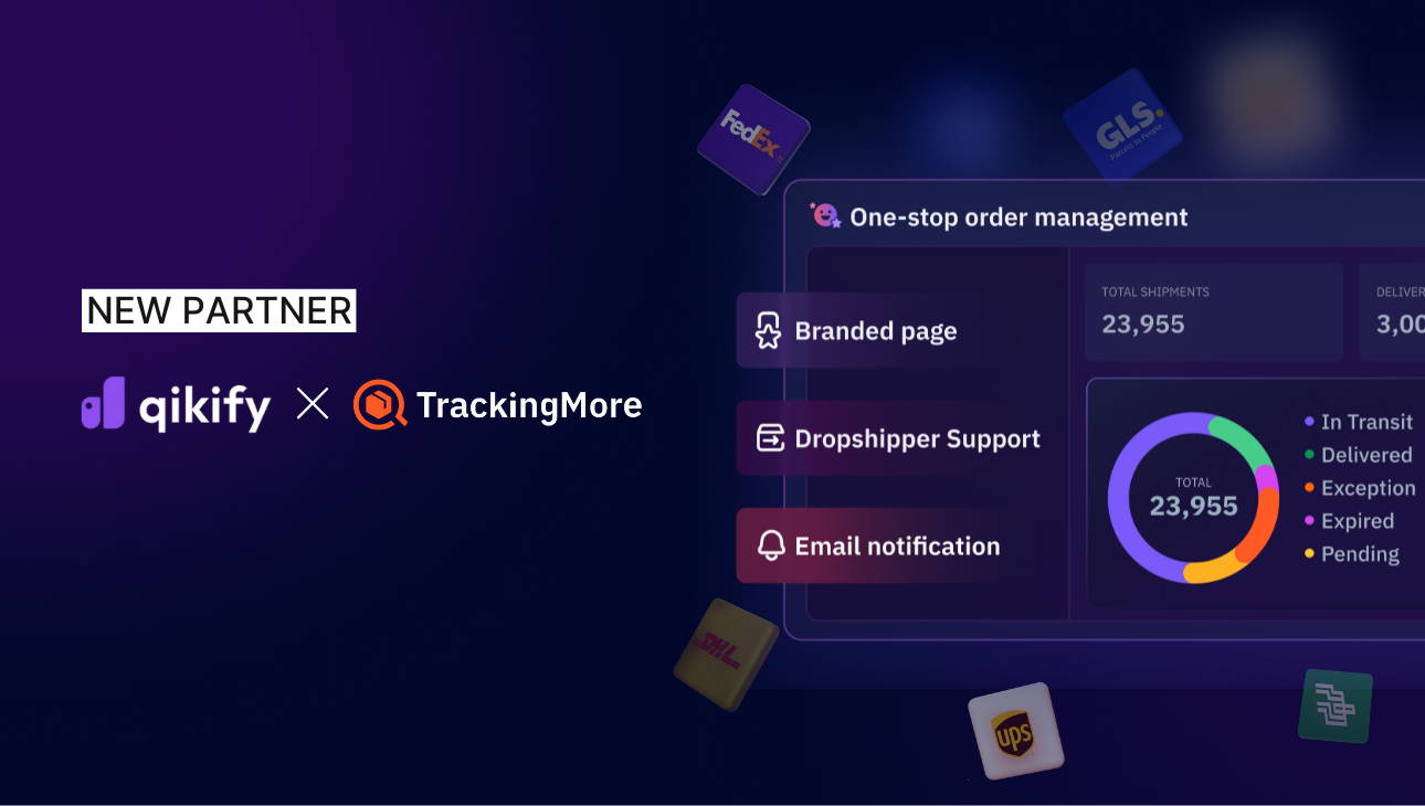 Qikify x TrackingMore: Track Shopify Orders With Ease – Qikify Landing Page