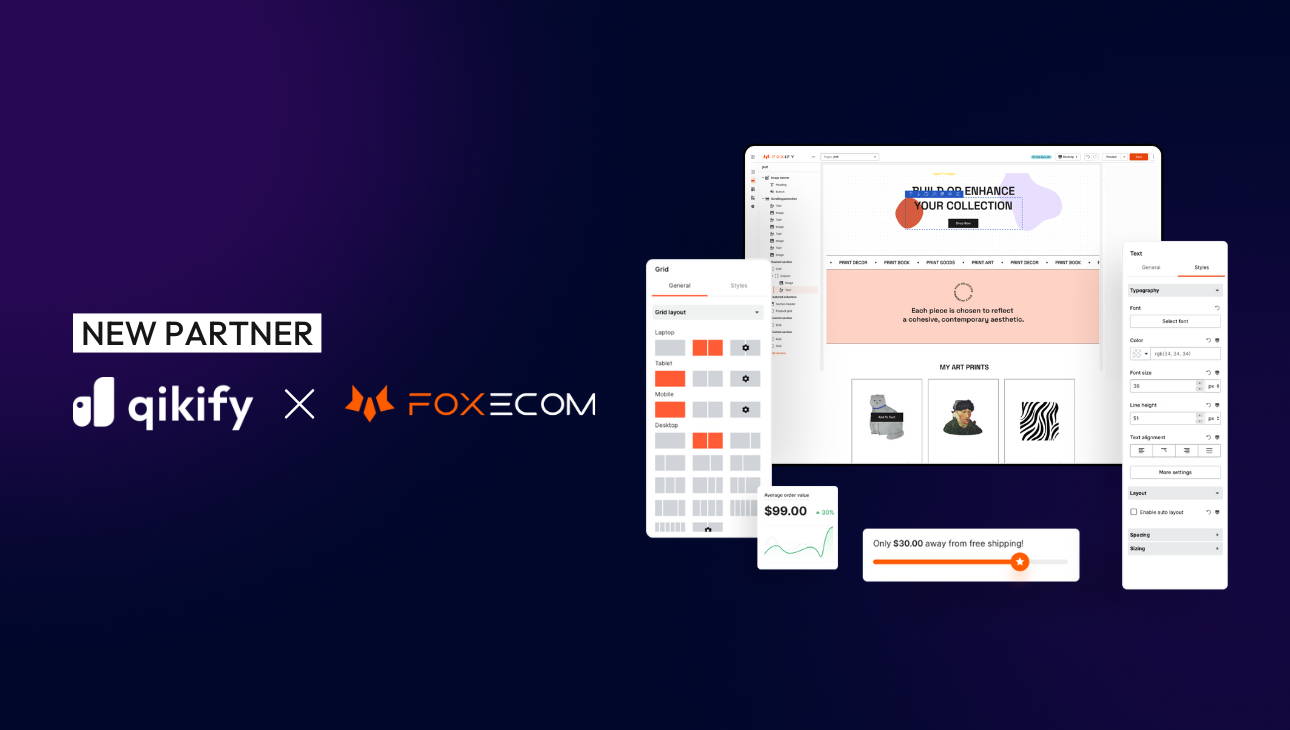 Qikify x FoxEcom: The collaboration that enhances storefront and conve – Qikify Landing Page