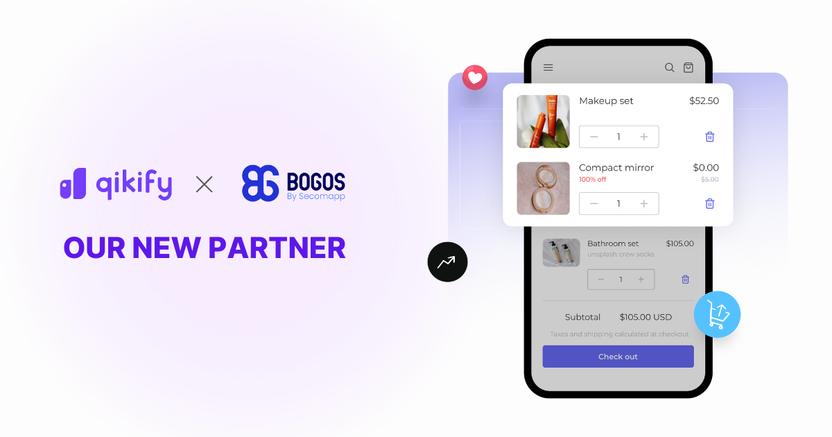 Qikify x BOGOS.io: Leverage Your Promotion Campaigns – Qikify Landing Page