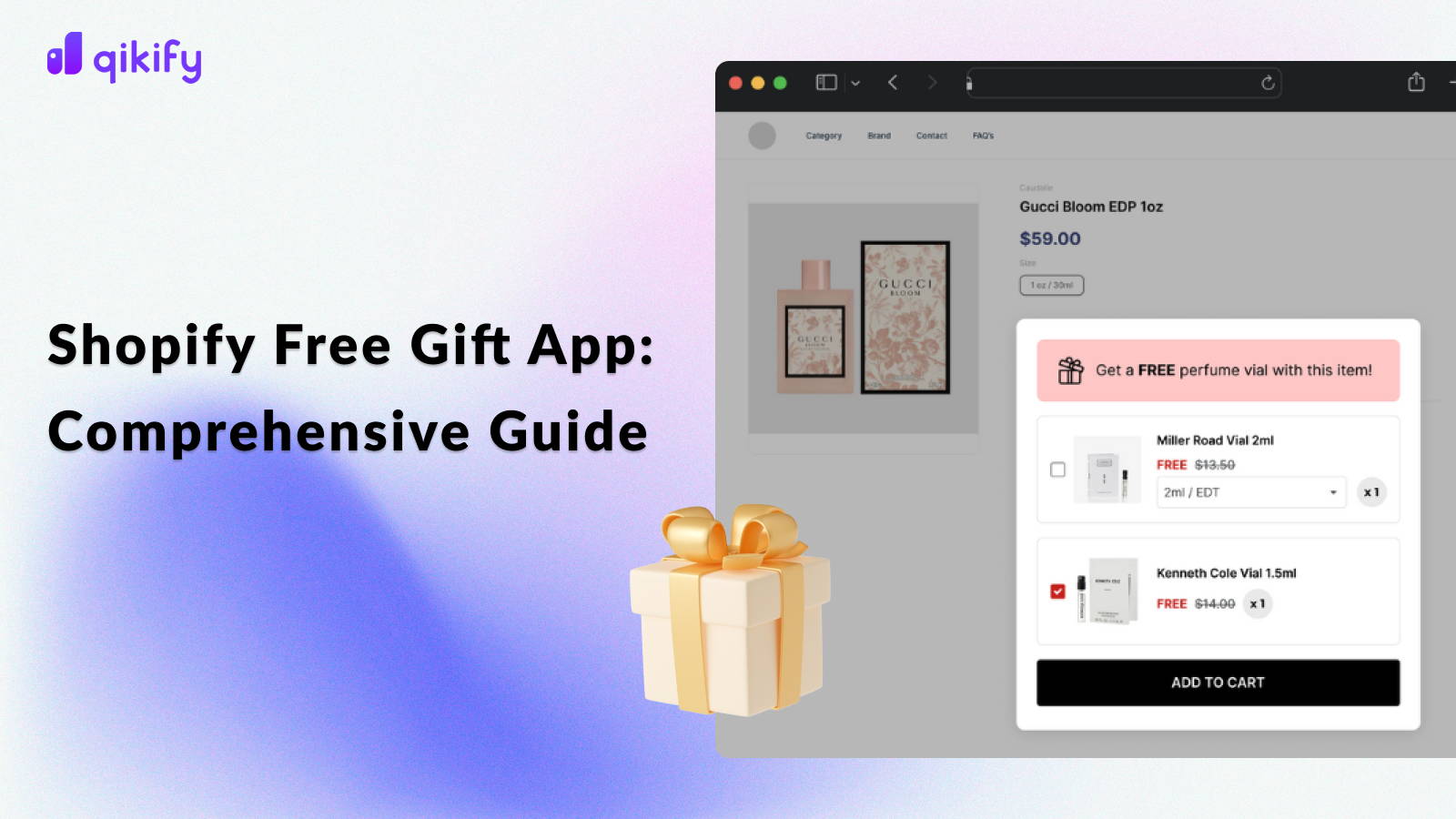 Shopify Free Gifts App: Top Choices for Boosted Sales – Qikify Landing Page