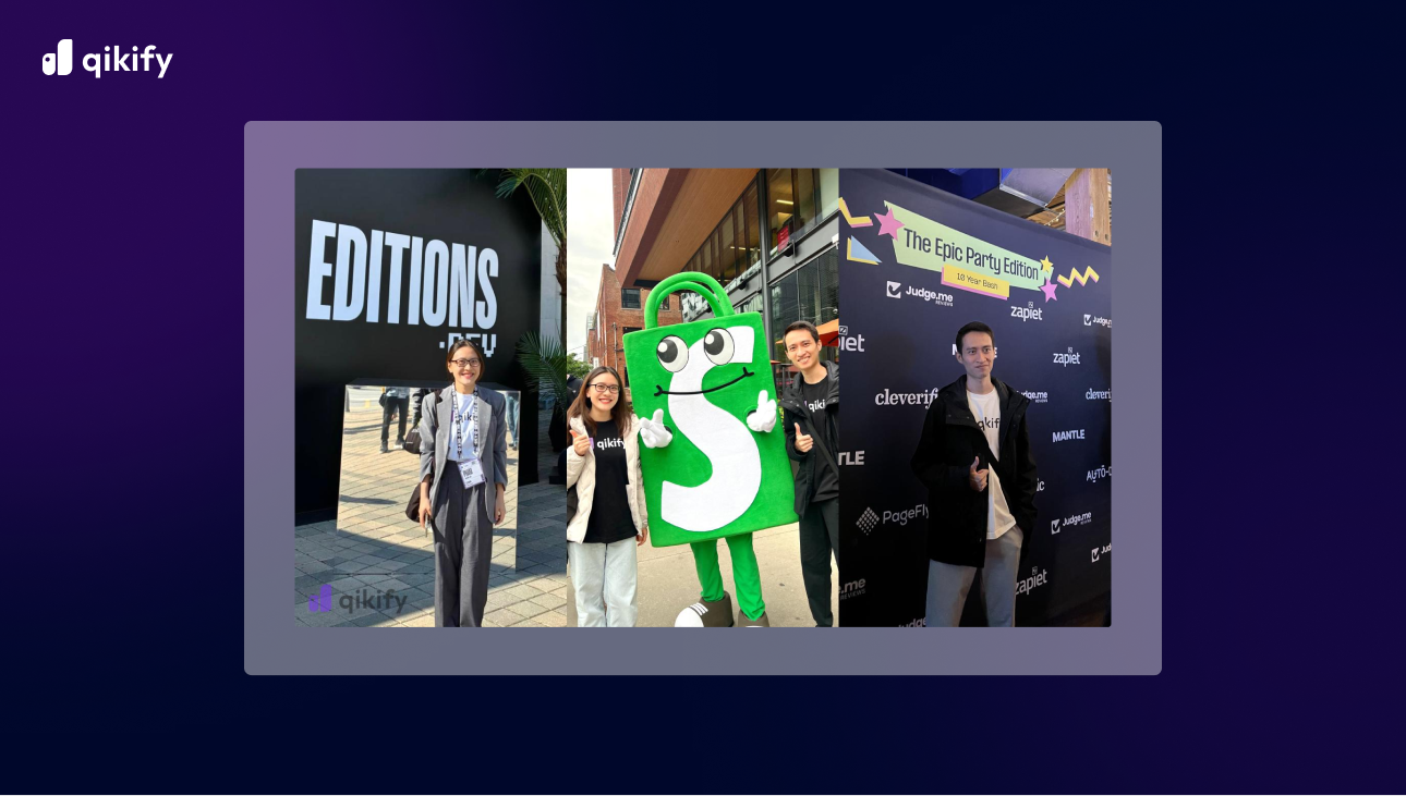 Qikify Shopifyアプリ – Qikify Landing Page