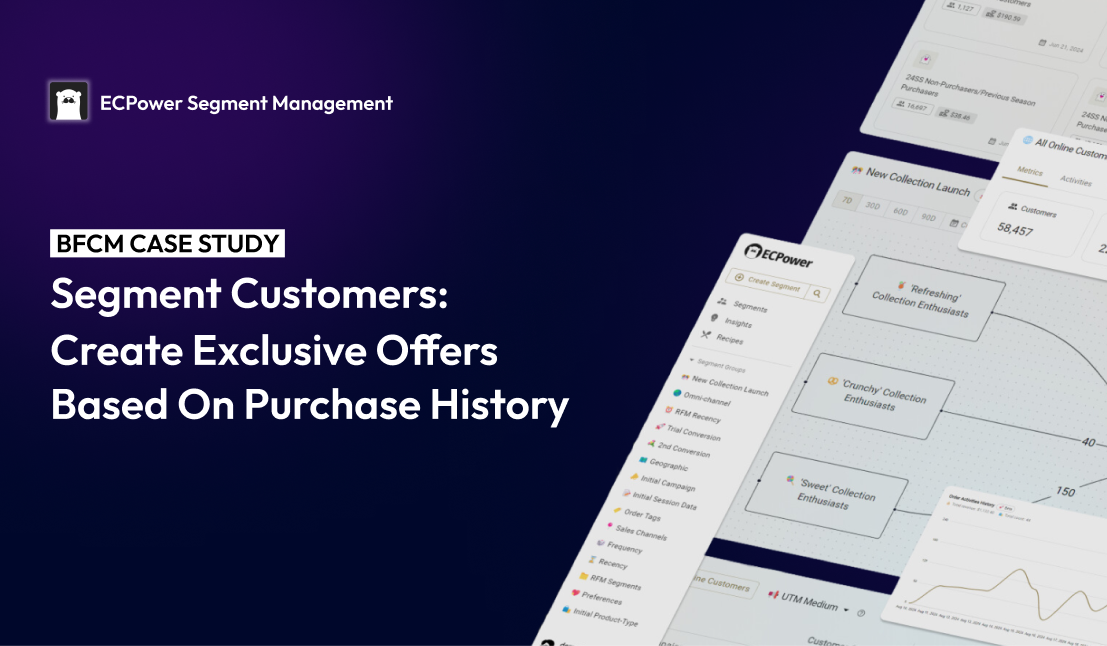 (BFCM Case Study) Create exclusive offers using customer segmentations – Qikify Landing Page